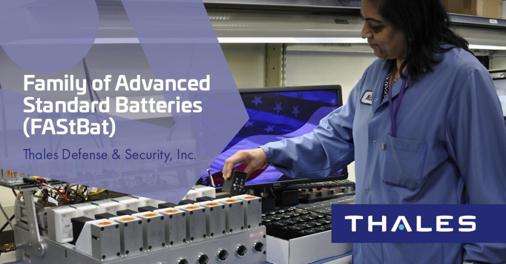 Thales Defense & Security Inc. (TDSI) Awarded DIU Contract for Family ...